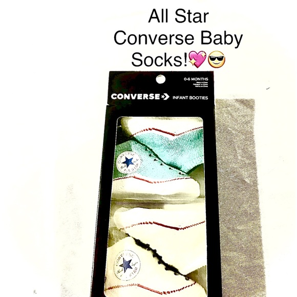 All Sar Converse | Accessories | All Star Converse Baby Socks | Poshmark